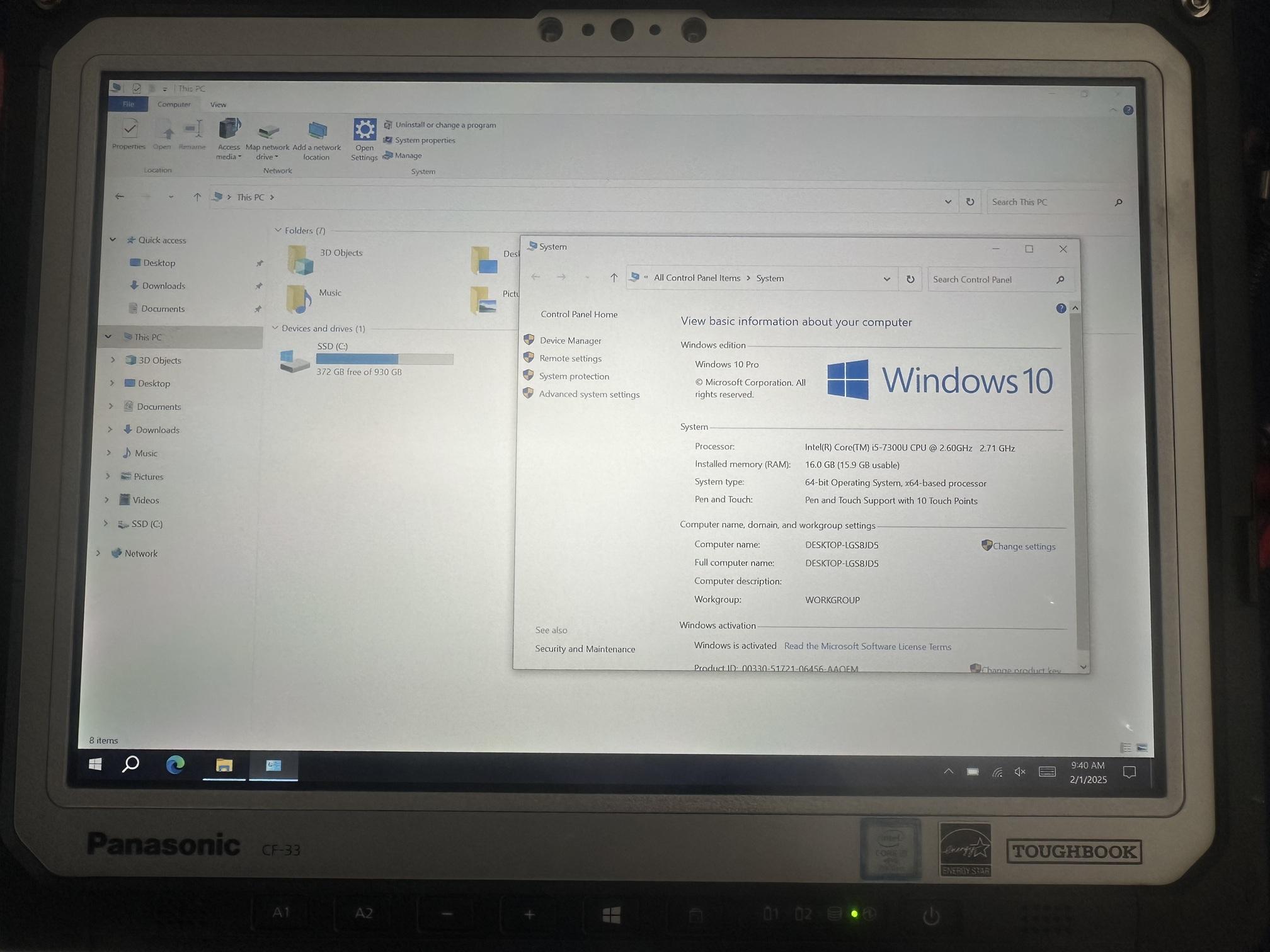 Panasonic Toughbook CF-33